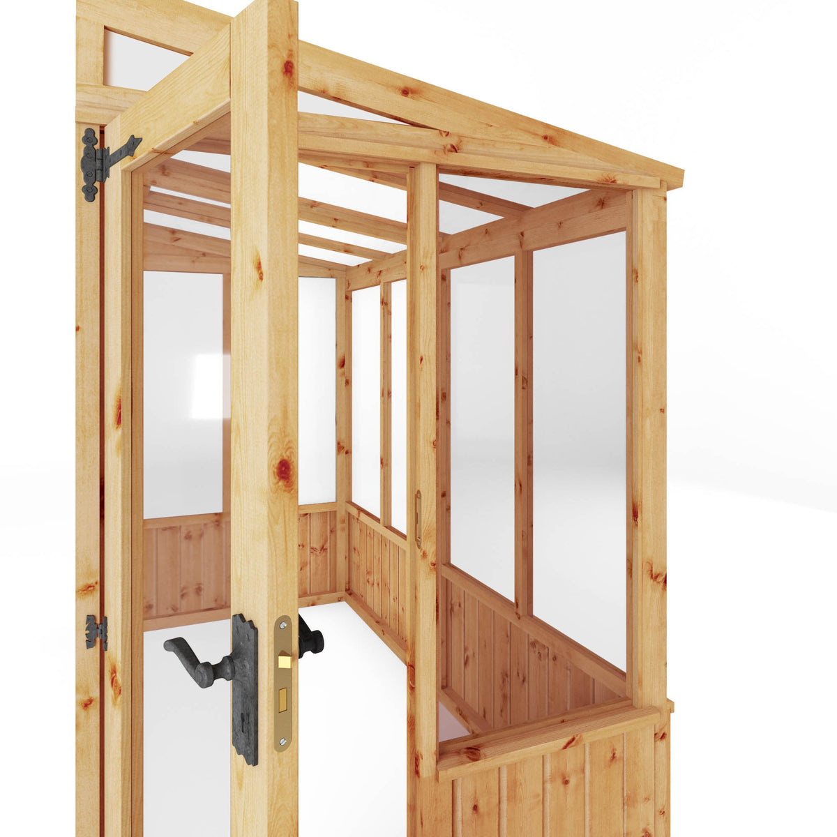 8 x 4 Premium Lean Too Greenhouse – Rogey